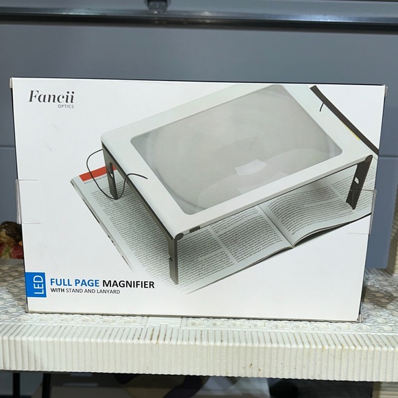 Other | Fancii Optics Full Page Magnifier | Poshmark